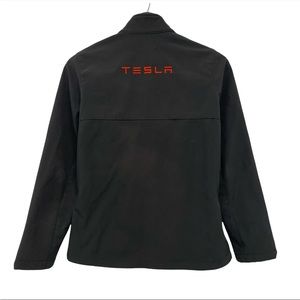 Jackets & Coats | Tesla Motors Corp Mens Size Xl Black Full Zip Soft ...